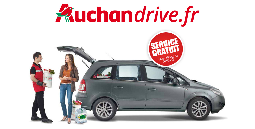ᐅ Codes promo Auchan Drive - livraison gratuite - septembre 2025